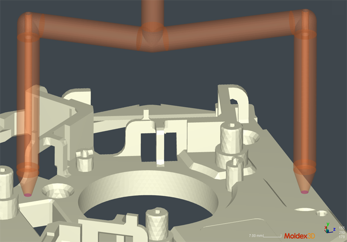 Cascade injection molding for an ideal part quality! | Simpatec