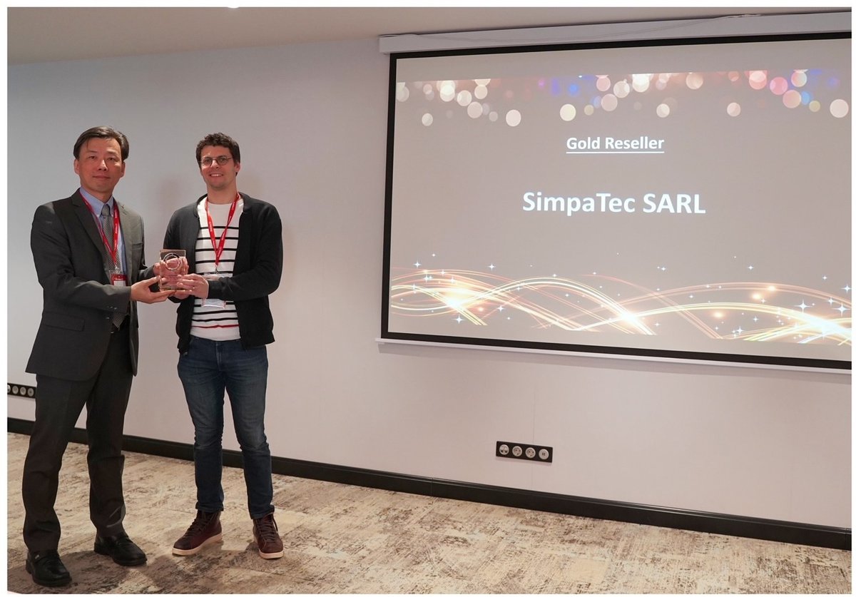 Nouveau trophée (Gold) | Simpatec