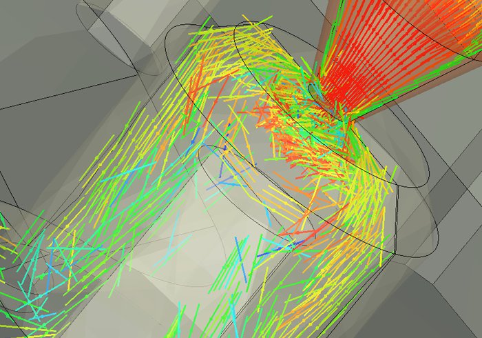 Fibers 'back or worth'?! - Moldex3D predicts the orientation😊 | Simpatec