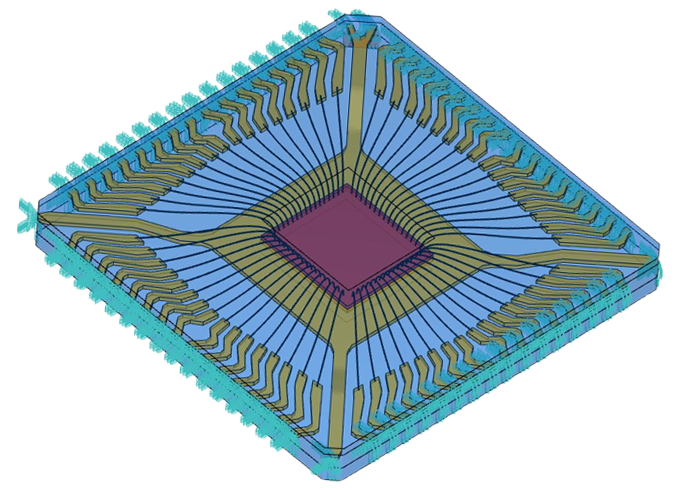 Simulation of encapsulation processes for integrated circuits | Simpatec