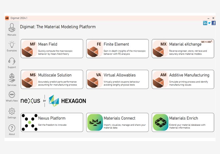 New Digimat user interface | Simpatec
